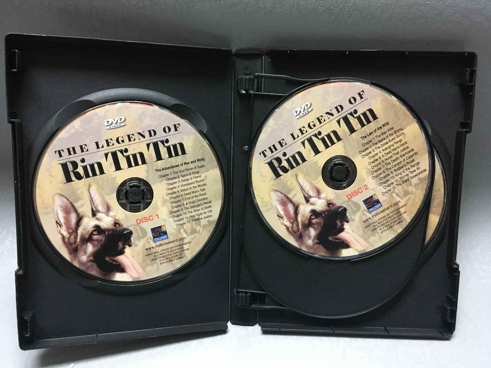 The Legend of Rin Tin Tin DVD - 4 disc set - 48 episodes 683904505804| eBay