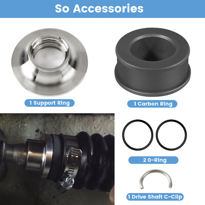 For SeaDoo 4-TEC Drive Shaft Carbon Ring Seal Rebuild Kit 295501143 ...