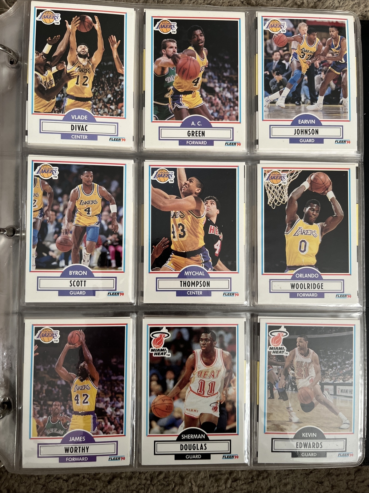 1990 Fleer Basketball Card Lot! Contains Michael Jordan Error Card ...
