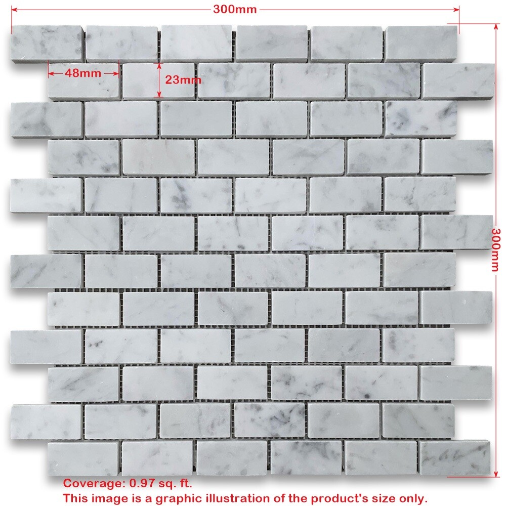 Calacatta Gold Calcutta Italian Marble Mini Baby Brick Calacatta Gold