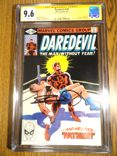 Daredevil #164 Frank Miller Signature Cgc 9.6 NM+ Origine Clé 1st ...