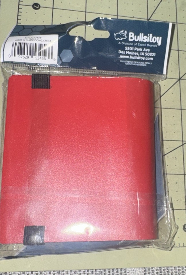 Cardguard Red Mini Binder With Strap - Holds 40 Cards | eBay