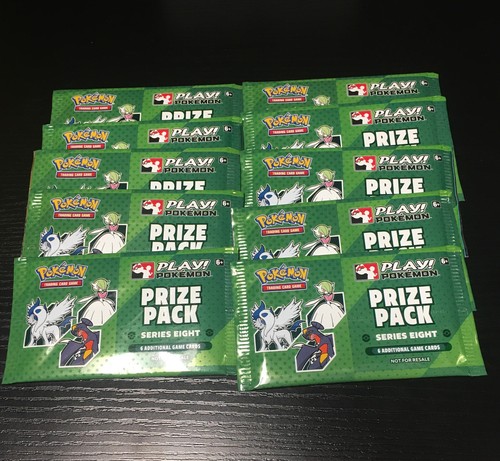 10x Play! Pokemon Prize Pack Series 8 Booster Packs - New & Sealed | eBay