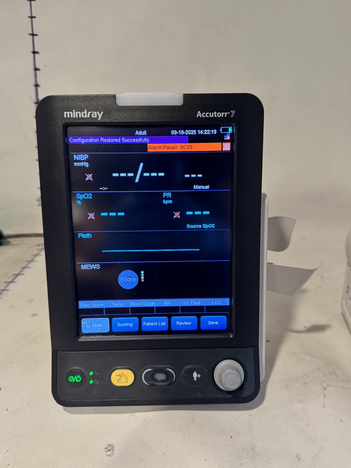 (LOT OF 3) MINDRAY ACCUTORR 7 PATIENT MONITOR | eBay