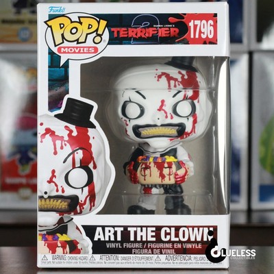 Funko Pop! Terrifier 2: Art the Clown with Head #1796 And Pop Protector ...