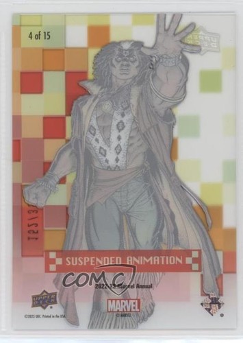 2022 Upper Deck Marvel Annual Suspended Animation Tier 2 /399 Doctor ...