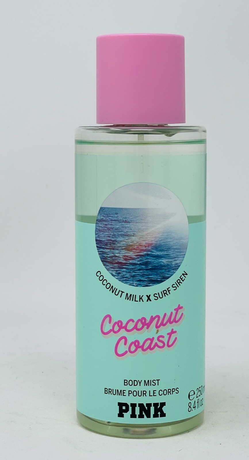 VICTORIA'S SECRET PINK COCONUT COAST FRAGRANCE MIST BODY SPRAY PERFUME ...