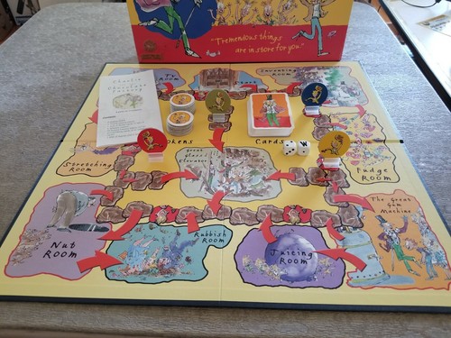 Charlie And The Chocolate Factory Board Game 2003 Roald Dahl 2-4 ...