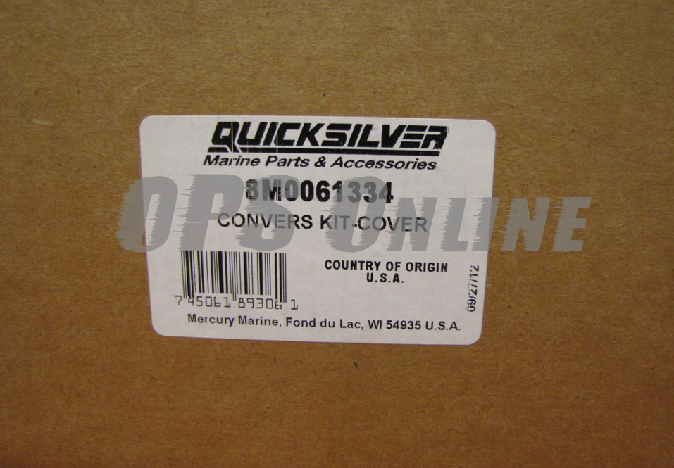 NEW - Mercury Binnacle Control Box Cover Conversion Kit 8M0061334 SS ...