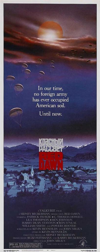 Red Dawn 1984 Poster Red Dawn (1984)/Home Media | Moviepedia | Fandom