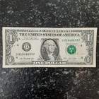 Ink Error One Dollar $1 Bill Fed Res Note 2013 Mismatched Colored ...