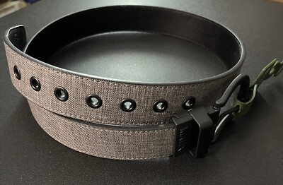 Matix Reversible Black Gray Faux Leather Belt Men’s Size 32 - NWT | eBay