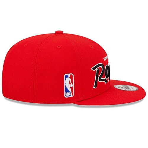 New Era Toronto Raptors Red Snapback Hat NBA Script Team Logo ...