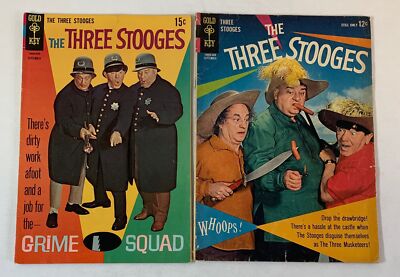 Gold Key THREE STOOGES #19 and 40 ~ lower grade | eBay