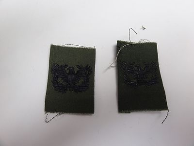 US MILITARY INSIGNIA PATCH SEW ON SET OF 2 ARMY RANK WARRANT OFFICER ...