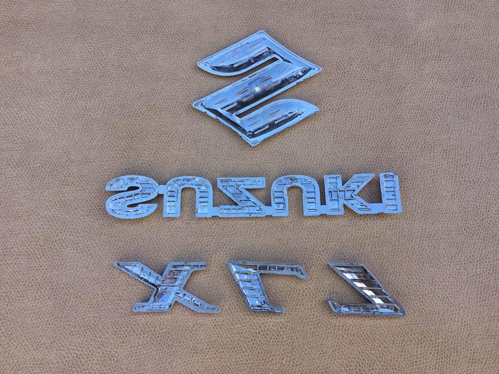 2007-2009 Suzuki XL7 Emblem Tailgate Trunk Logo Badge Letter Set OEM | eBay