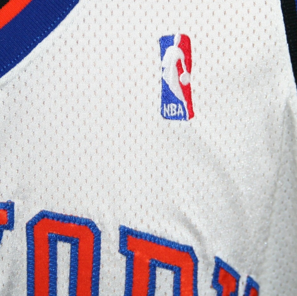 Dikembe Mutombo 2003 New York Knicks Game Used White Basketball Jersey ...