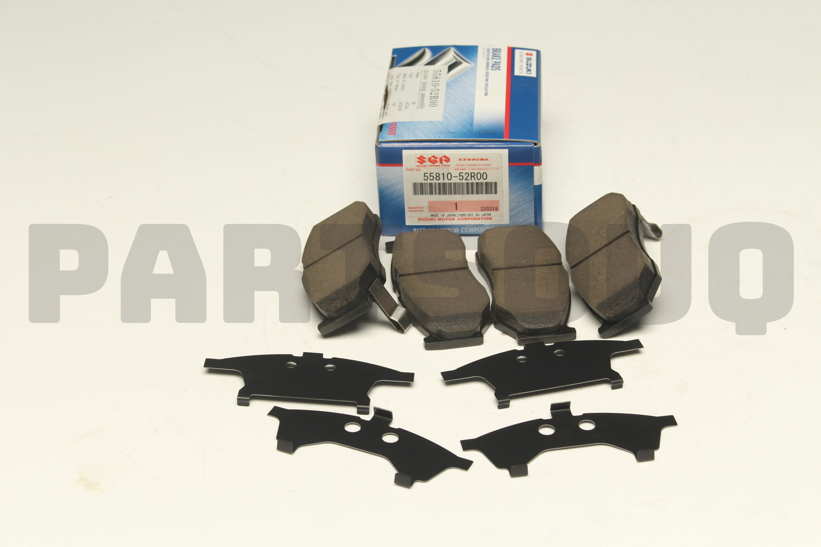 5581052R00 Genuine Suzuki PAD SET 55810-52R00 | eBay