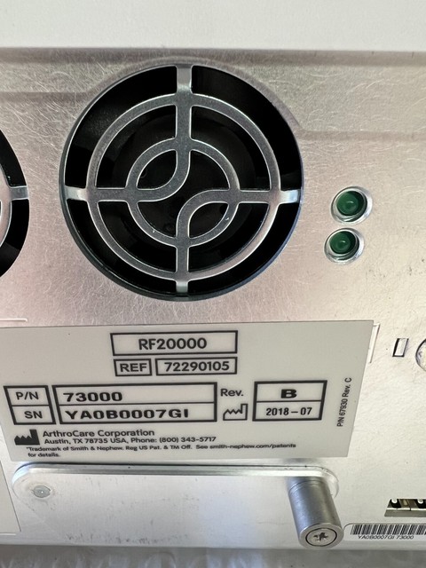 Smith and Nephew Werewolf Coblation System Generator for sale online | eBay