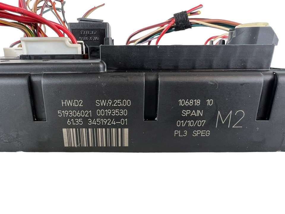 OEM 2007-2013 MINI COOPER S R56 FUSE RELAY JUNCTION BOX BCM 61353451924 ...