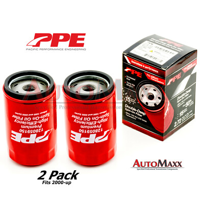 2000-up Allison Transmission 1000 Oil Filter 2-Pak PPE Chevy GMC ...