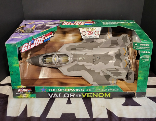 Thunderwing Jet Valor vs Venom G.I. JOE COBRA Hasbro NEW SEALED | eBay