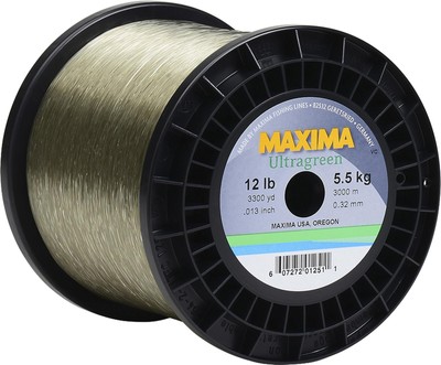 Maxima MBG-10 Ultragreen Bulk Mono Line 10lb 3300yd | eBay