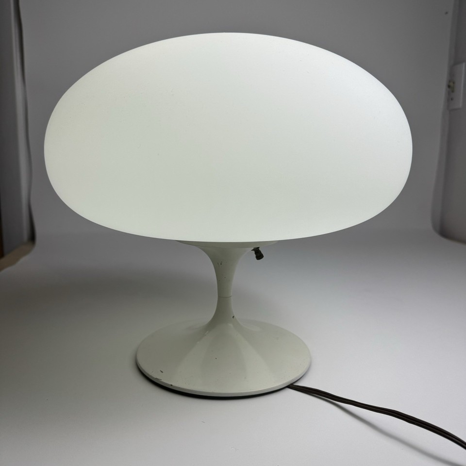 Mid-Century Vintage Rare Lamp w/ White Base Bill Curry LAUREL Lamp Co ...