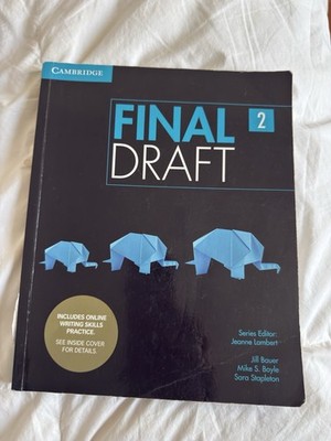Final Draft Ser.: Final Draft Level 2 Student's Book with Digital Pack ...