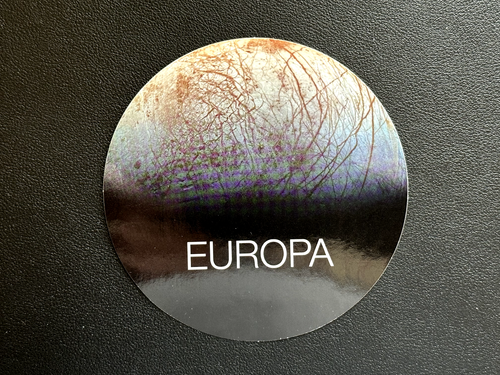 NASA: EUROPA Sticker - 4.25" diameter - NEW | eBay