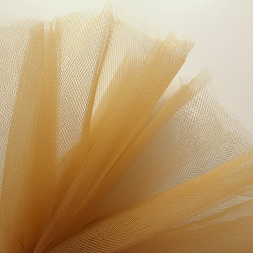Gold Tan Brown Fine Tulle net fabric 300cm wide, sold by the M, veil ...