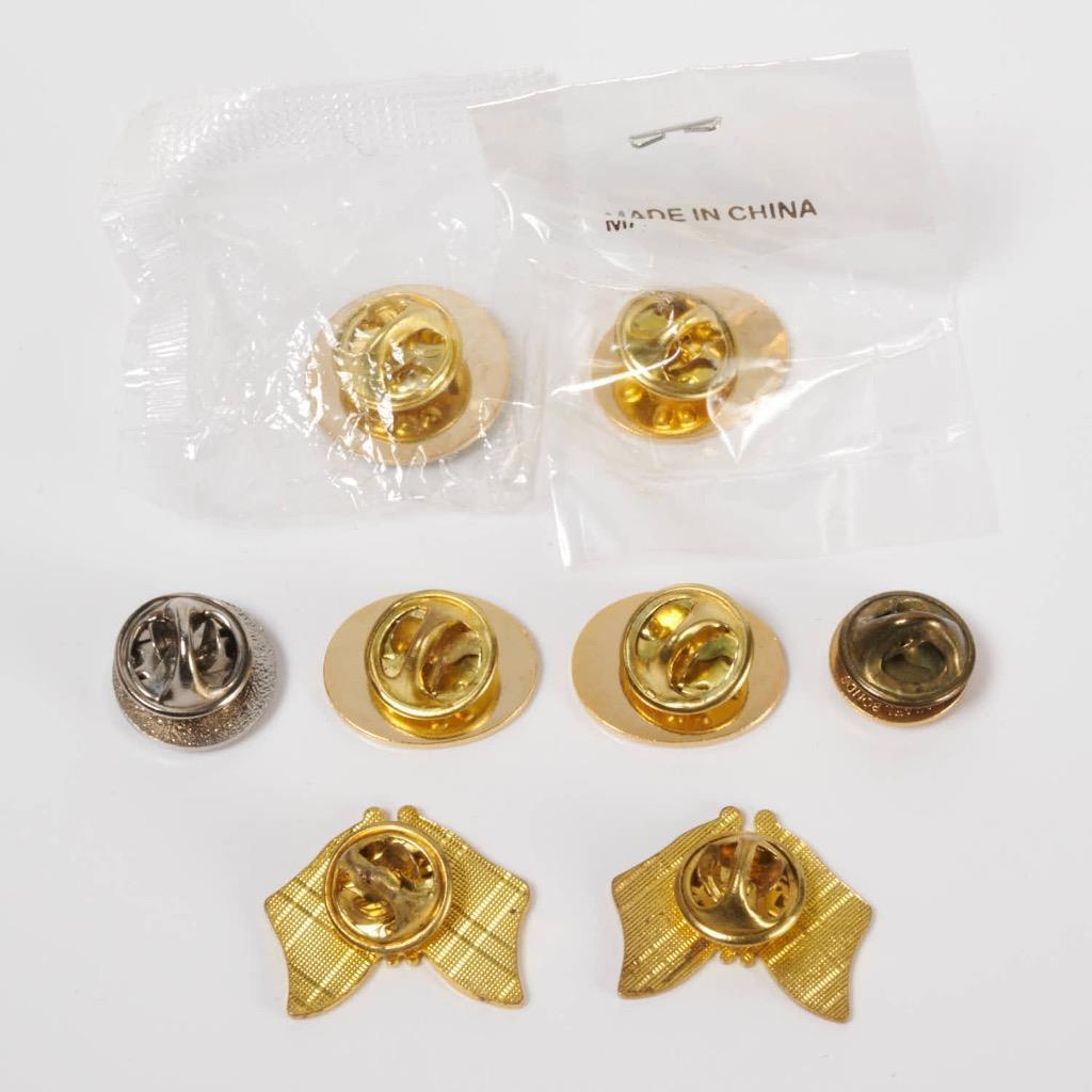 Vintage American Israel Jewish Flag Lapel Pin 8pc Collection Lot .5" to ...