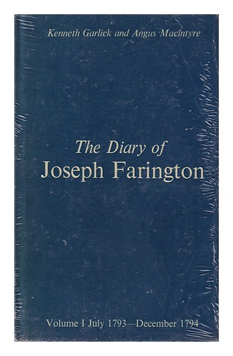 FARINGTON, JOSEPH (1747-1821). GARLICK, KENNETH (1916-2009). MACINTYRE ...