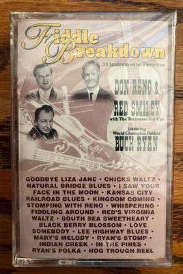 "Fiddle Breakdown: 20 Instrumental Favorites" on Cassette (Rural Rhythm ...