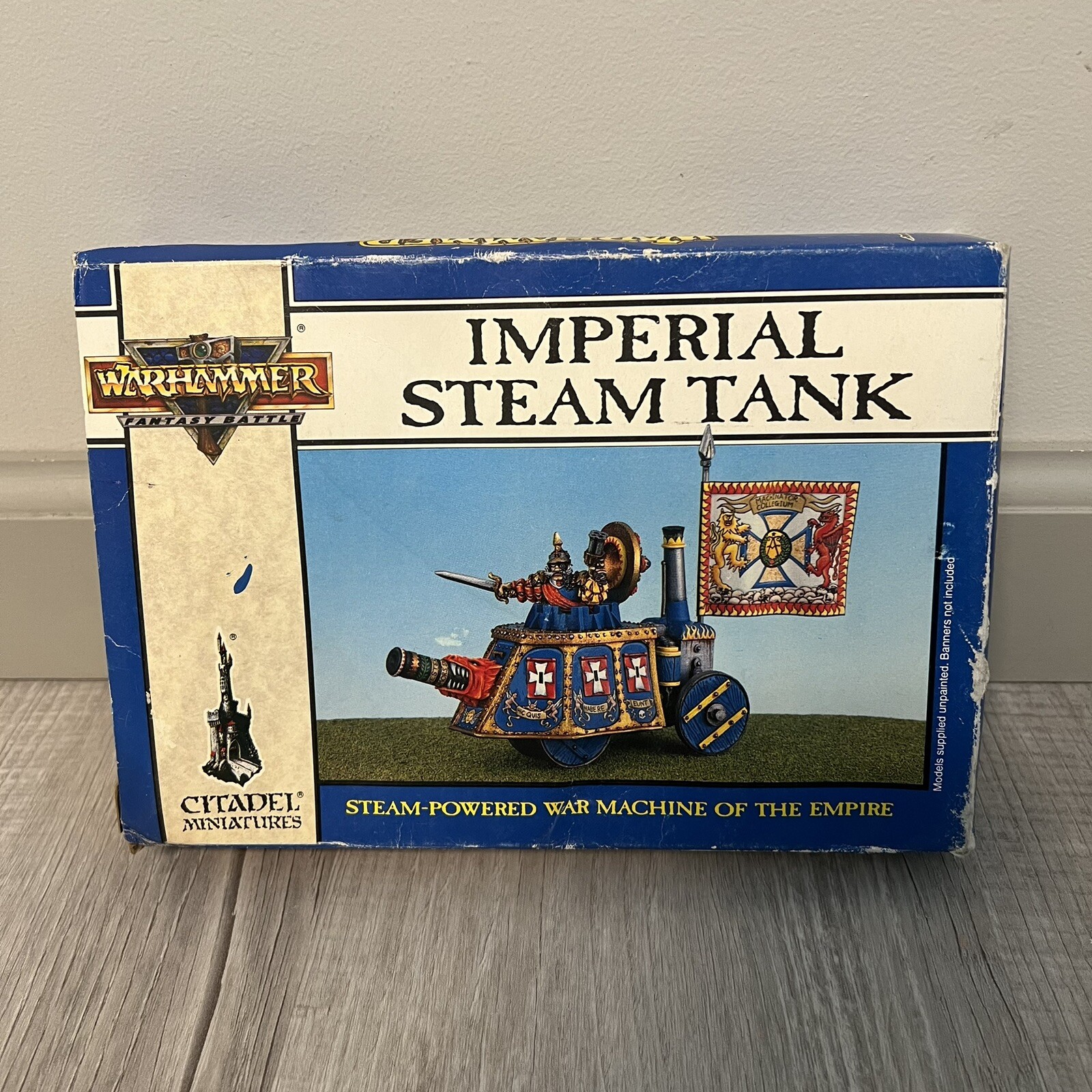 Vintage Warhammer Imperial Steam Tank Citadel Miniatures BOX /INSERT ...