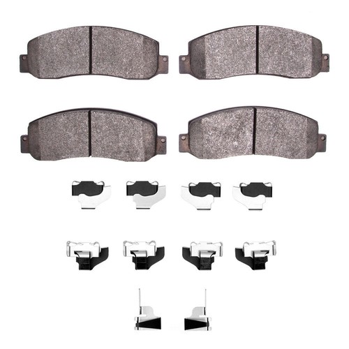 Disc Brake Pad Set-Heavy Duty Pads and Hardware Kit Front DFC 1214-1069 ...