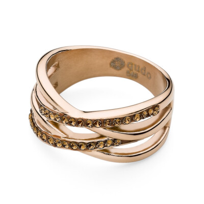 QUDO Ring »Mondovi« (RG/P) smoked topaz | eBay.de