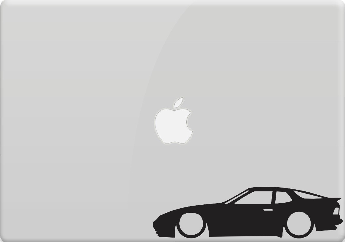 Porsche 944 Outline Car Window Sticker Vinyl Decal Race iPad Garage | eBay