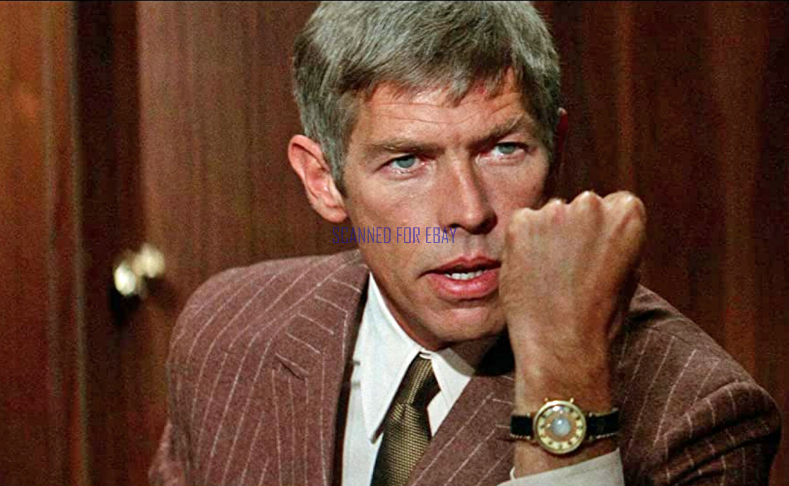 OUR MAN FLINT JAMES COBURN WITH SUPER SPY WATCH RARE PHOTO | eBay