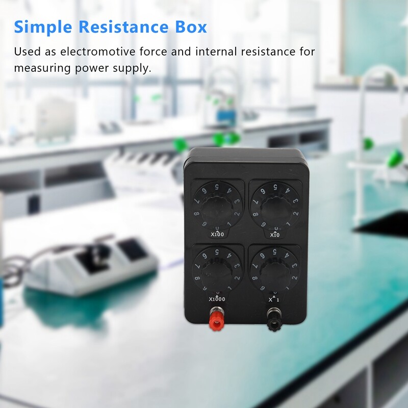 0-9999 Ohm Simple Resistance Box Precision Variable Decade Resistor ...