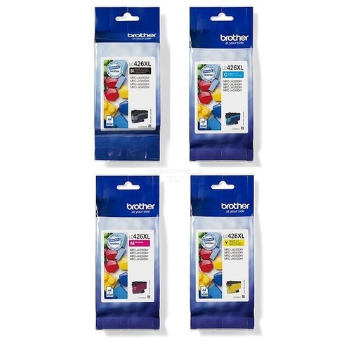 Original Brother LC426 XL CMYK Ink Cartridges For MFC-J4540DW MFC ...