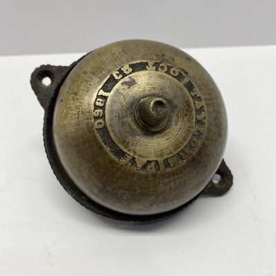 Antique Taylor's Victorian Mechanical Door Bell Patent Oct 23, 1860 ...