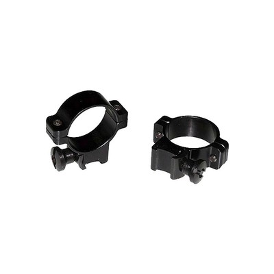 BURRIS RimFire/Airgun Rings, 1", .22 Ring Pair, Groved Receivers, Gloss ...