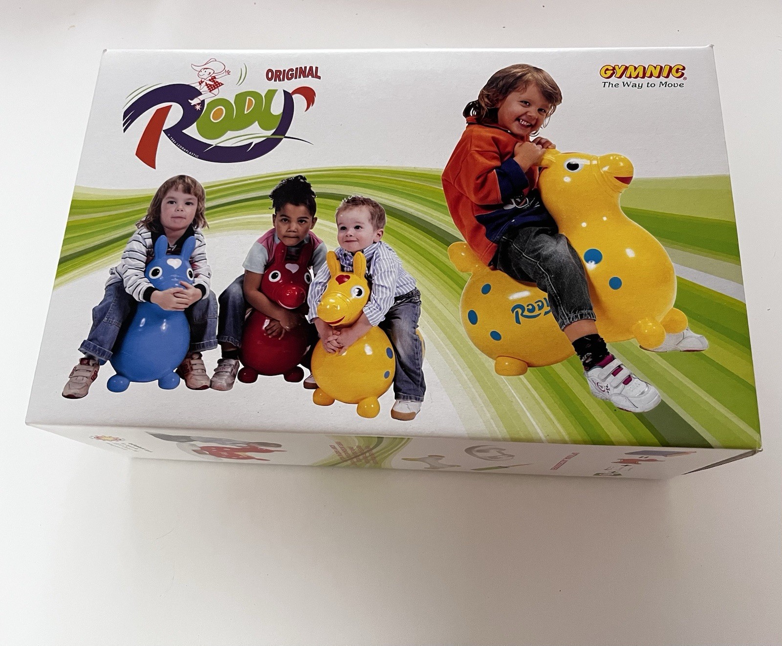 Gymnic Original Rody Bounce Horse – Red with Yellow Saddle | eBay