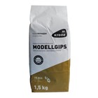 KRONE Modellgips 1,5 kg – Feiner Gips zum Modellieren, Gießen ...
