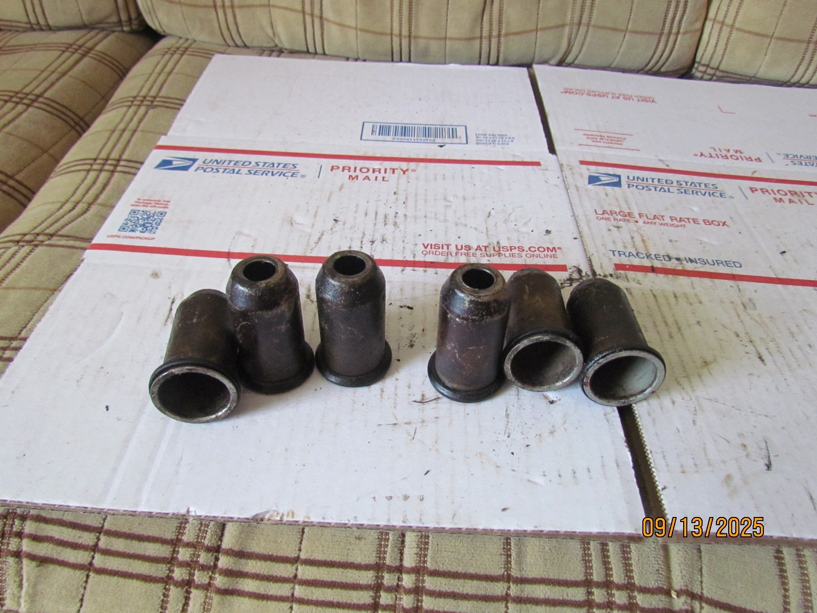 mopar slant six spark plug drewel tubes, used in good shape with good ...