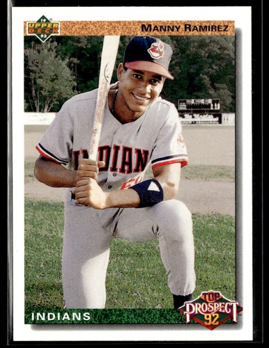 1992 Upper Deck #63 Manny Ramirez RC Baseball Card 1002N | eBay