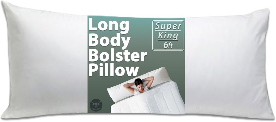 Bolster Pillow Long Orthopedic Body Support Comfort Cushion 3Ft,4Ft ...