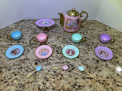 DISNEY STORE PRETEND PLAY PRINCESS TEA PARTY SET FOR LITTLE GIRLS | eBay