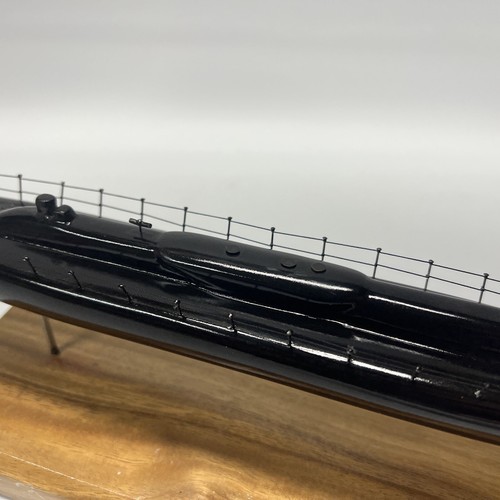 French Submarine Plongeur 1863 HIGH DETAIL Desk Model 1st Self ...